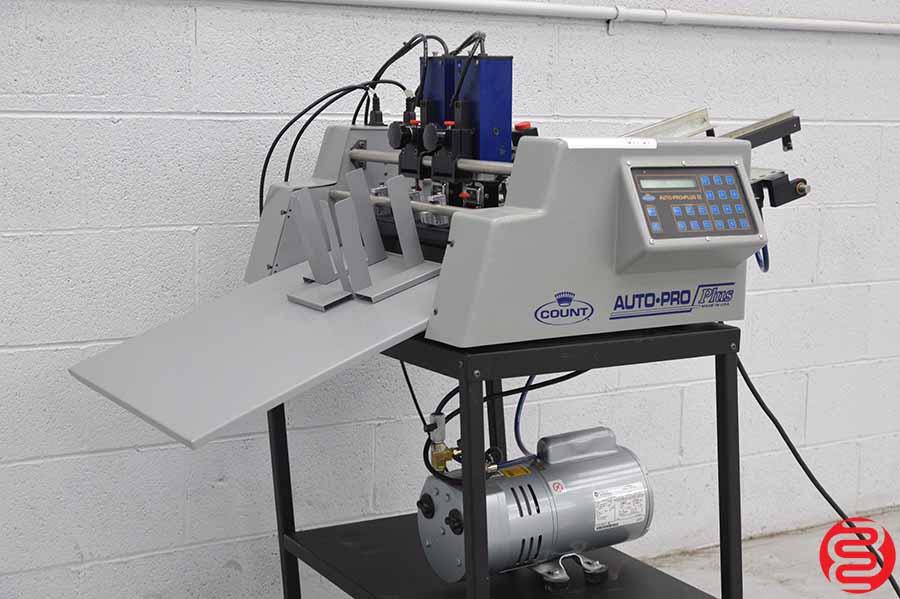 Lot #42: Count Auto Pro Plus II Numbering Machine - With Pneumatic Heads - Click for Video ...